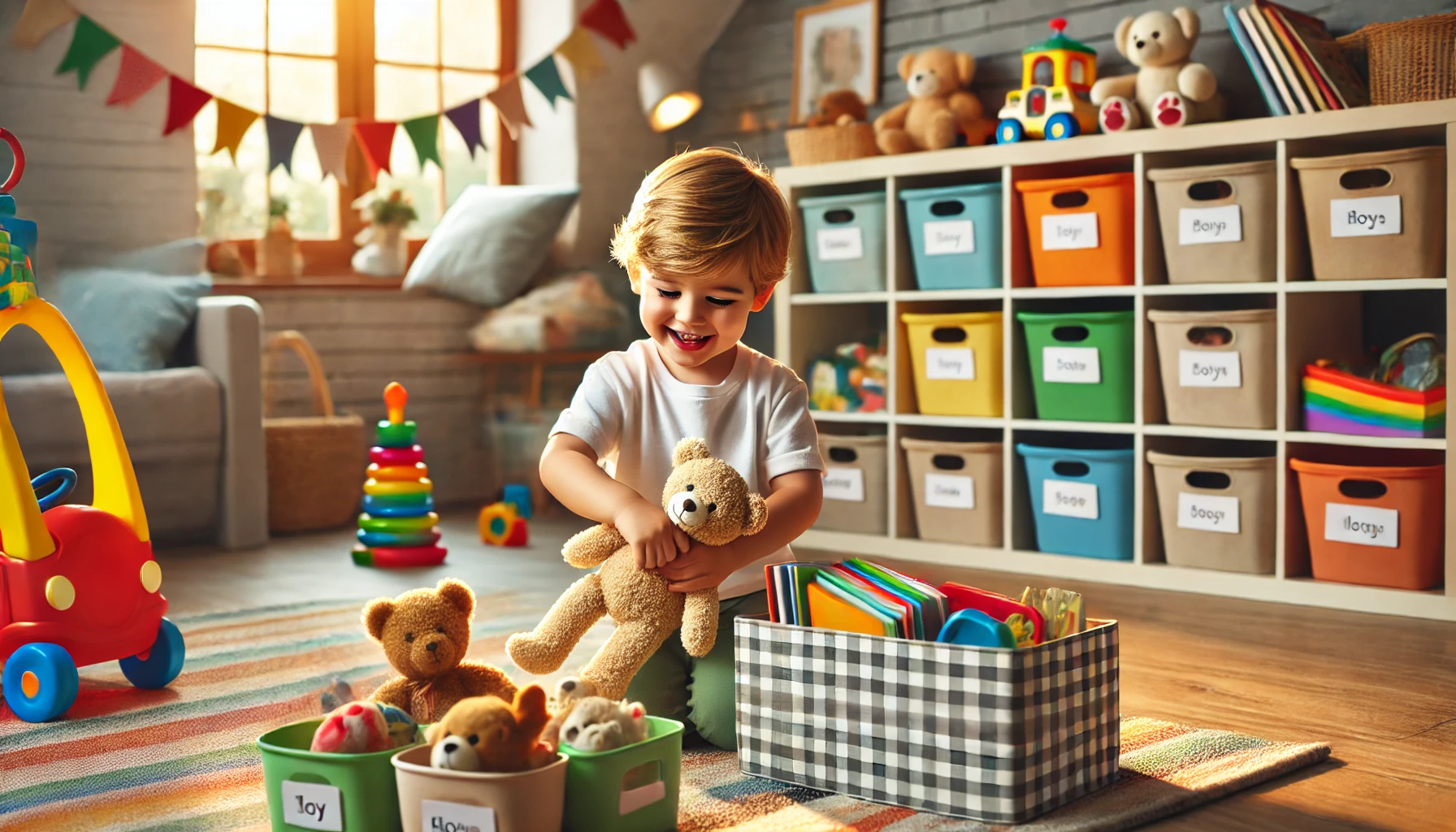 How to Teach Young Children to Organize Their Toys and Materials ...